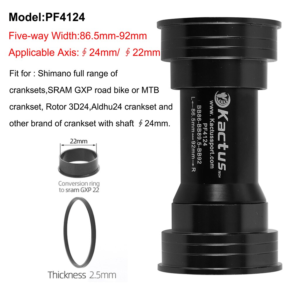 MTB ROAD Mountain Bike Bottom Bracket KACTUS BB86 ... – Grandado