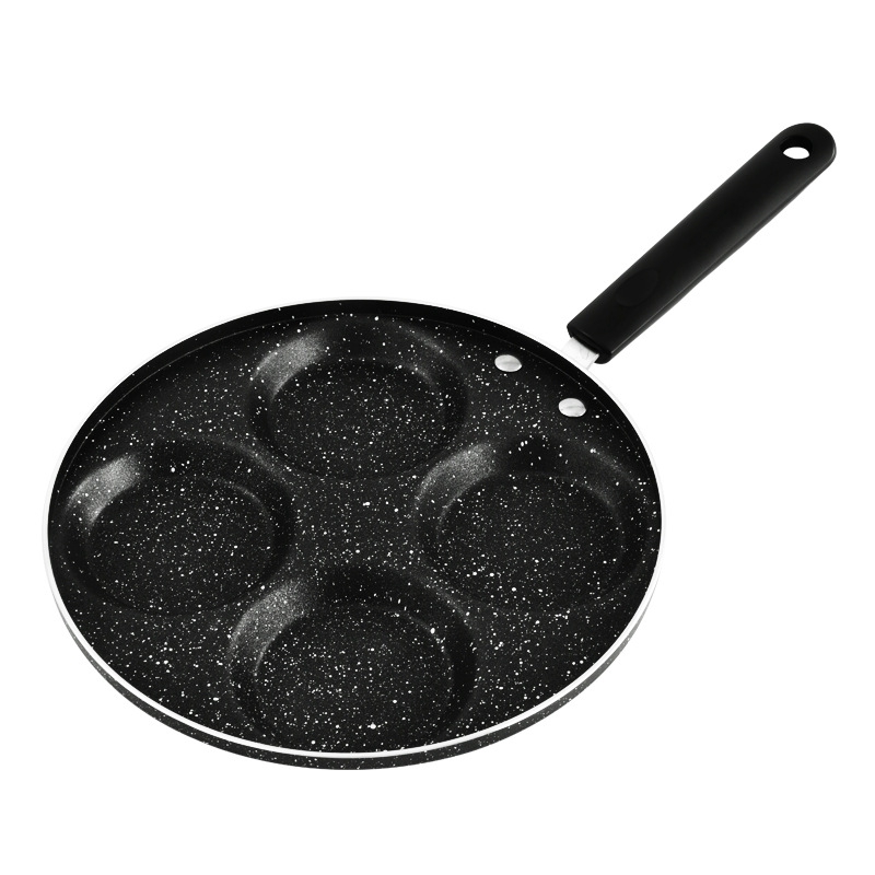 Four-Hole Frying Pot Thickened Omelet Pan Non-Stic... – Grandado