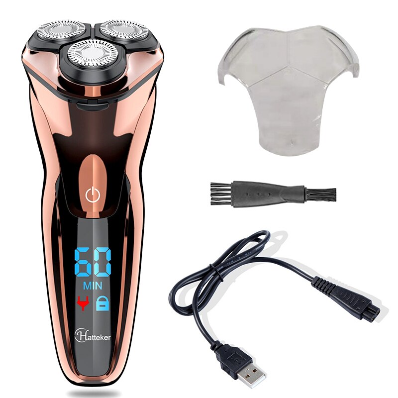 original men's electric shaver waterproof facial e... – Grandado