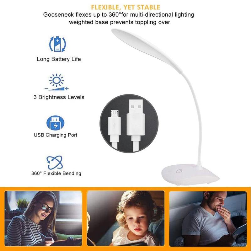 Table lamp For living room, adjustable LED 3 modes... – Vicedeal
