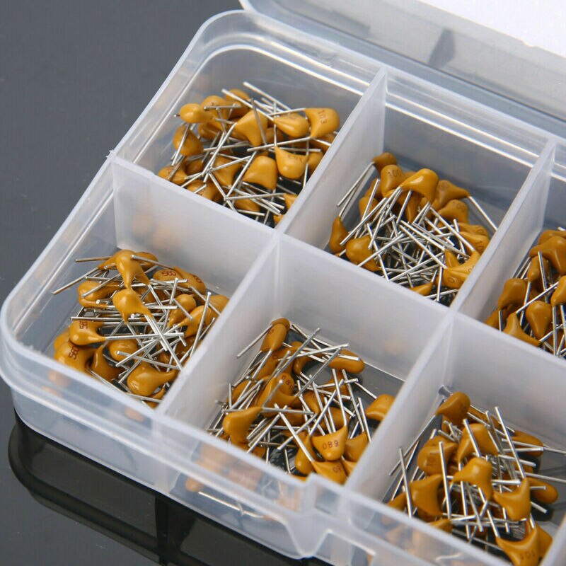 300pcs 10 Values 50V 10pF~100nF Ceramic Disc Capac... – Grandado