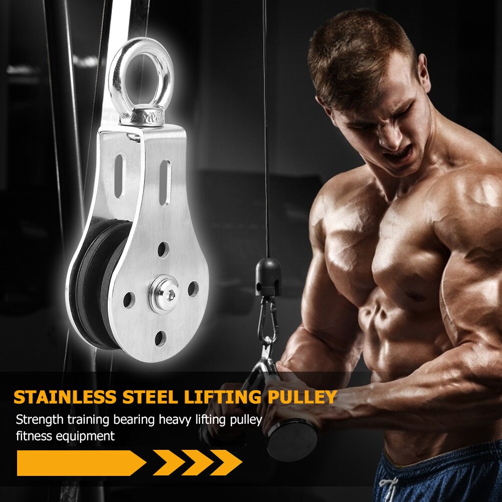 Rvs Fitness Katrol Wiel Heavy Lifting Krachttraini... – Grandado