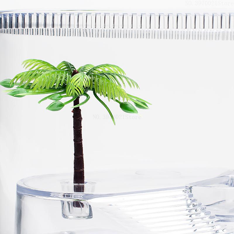 Portable Plastic Terrarium for Reptiles/Amphibians... – Grandado