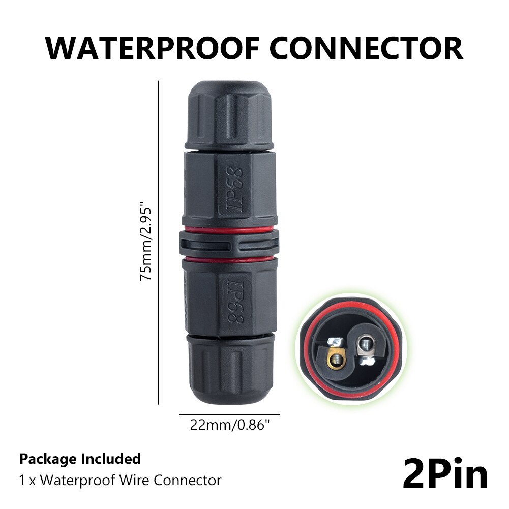 10 Stck Wasserdichten stecker IP68 T bilden Kreuzu... – Grandado