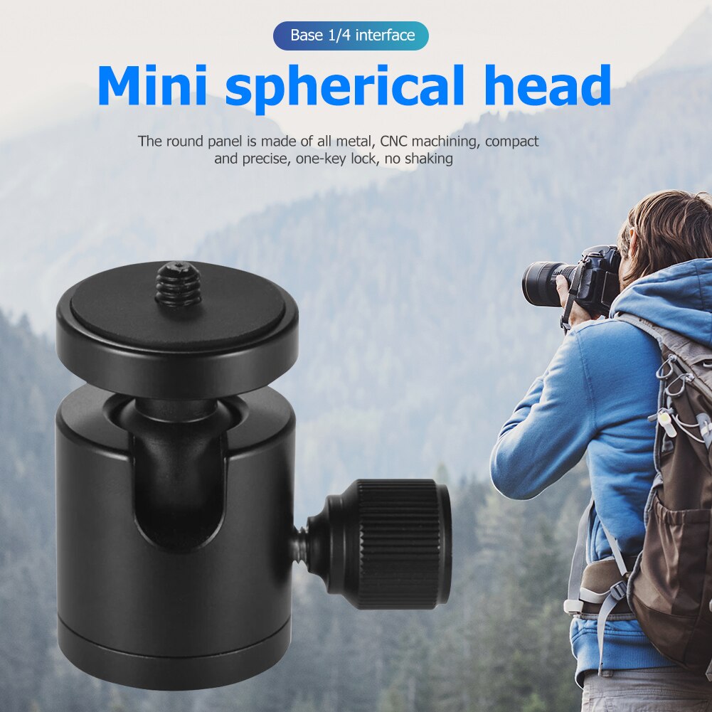 Metal Ball Head for Camera Tripod LED Light Flash ... – Grandado
