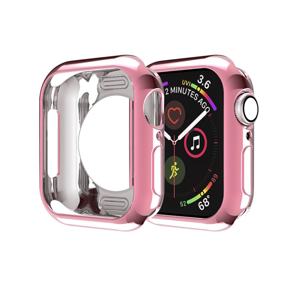 Plated cover for Apple watch case 44/40mm iWatch c... – Grandado