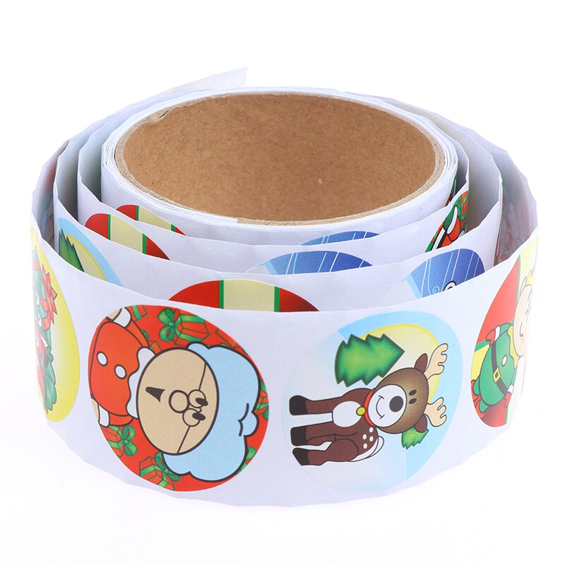 100 stk/rull gjør det selv merry christmas kraft h... – Grandado