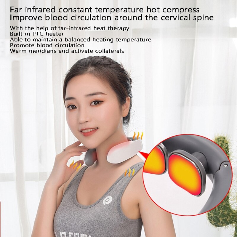 Massager For Neck Electric Relief Cervical Smart M... – Vicedeal