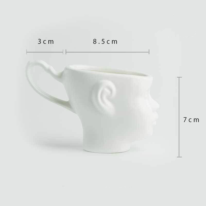200ml 3D Baby Face Mugs Coffee Cups Modern Home De... – Vicedeal