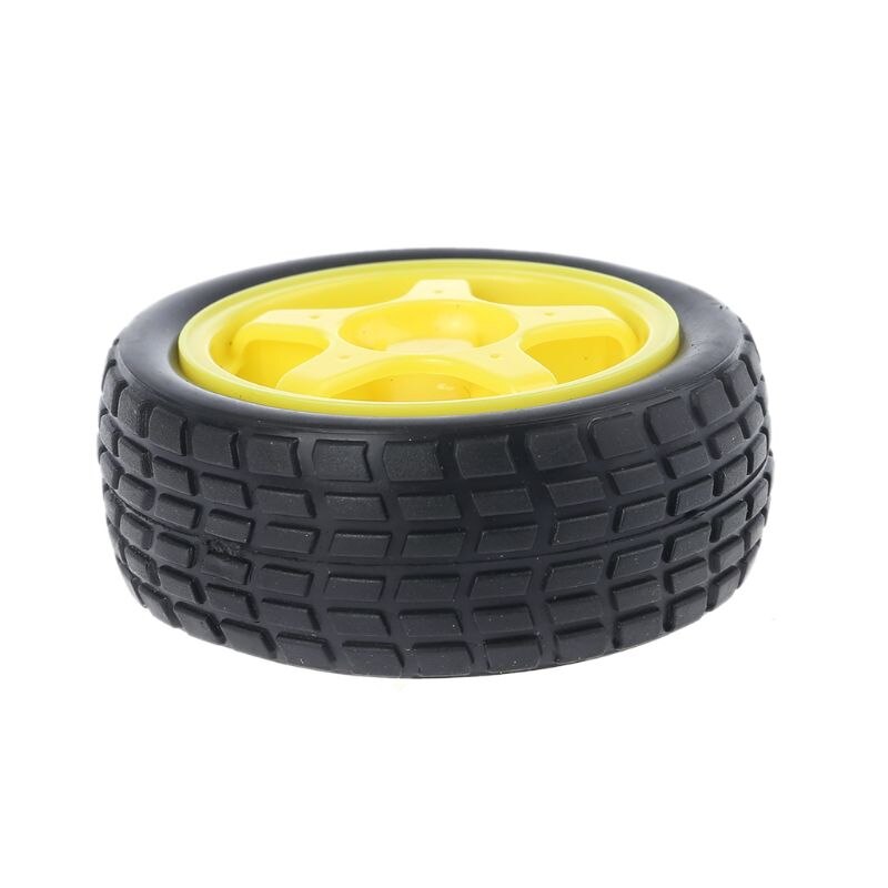1 Set Smart Car Robot Kunststoff Reifen Rad Reifen... – Vicedeal