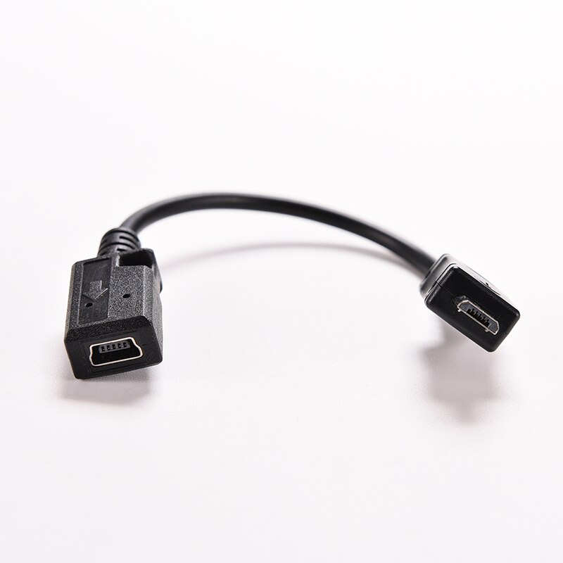 10cm Mini USB Female To Micro USB Male Connector D... – Grandado