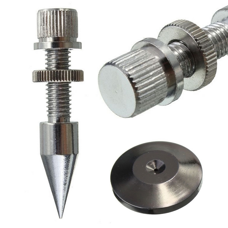 Mayitr 1set Speaker Spike M8*60mm Silver Isolation... – Vicedeal