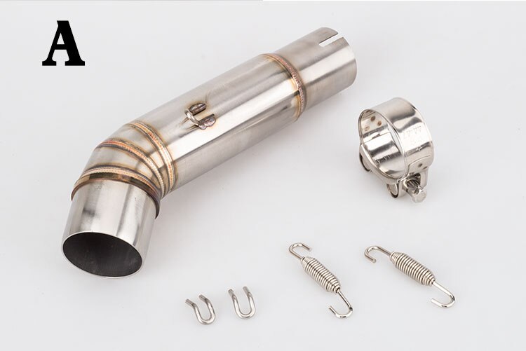 Motorcycle Exhaust Pipe Modified Middle Link Pipe ... – Vicedeal