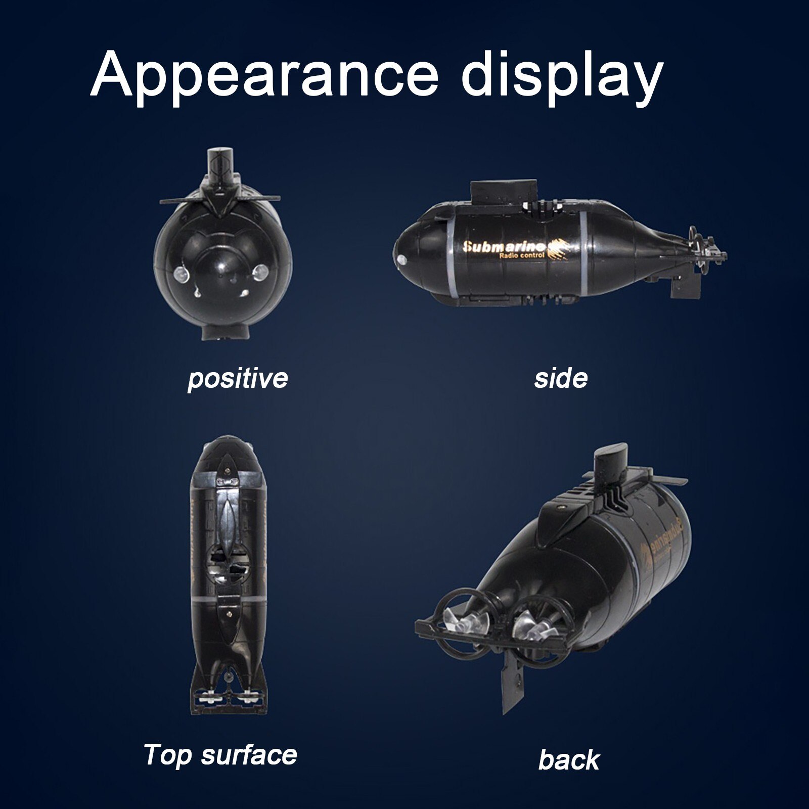 Remote Control Sub Marine Toy Remote Control Boat ... – Grandado