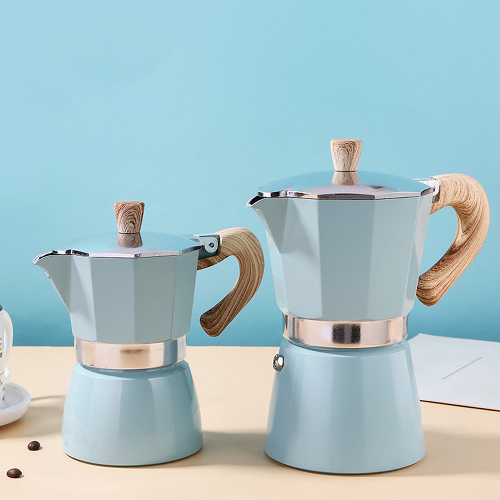 Coffee Maker Pot Aluminum Mocha Espresso Percolato... – Vicedeal