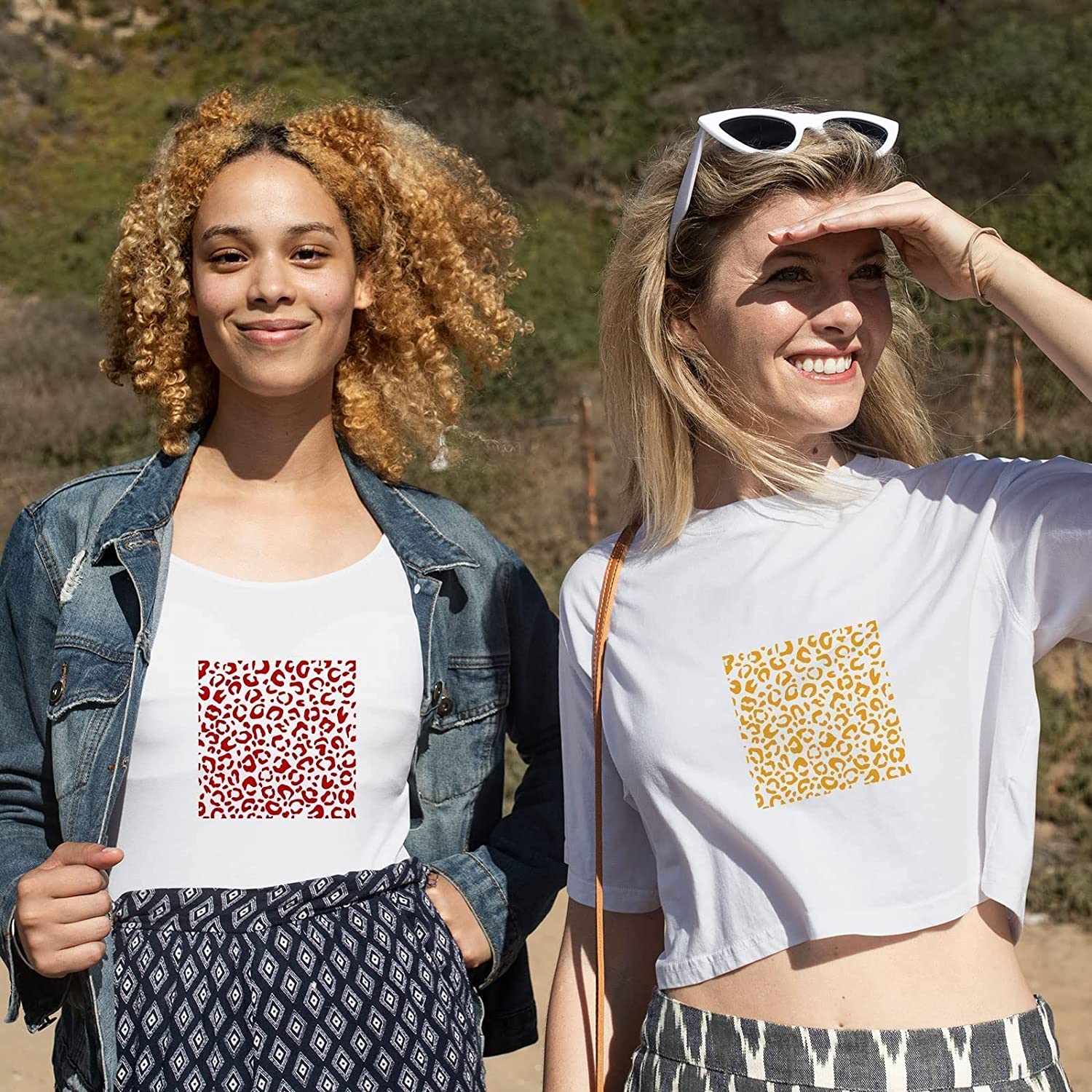 Plastic Leopard Animal Print Stencils for DIY Pain... – Vicedeal