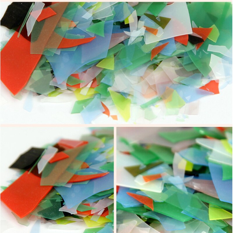 28 G/set Confetti Glas Kleurrijke Fusing Bril Magn... – Vicedeal