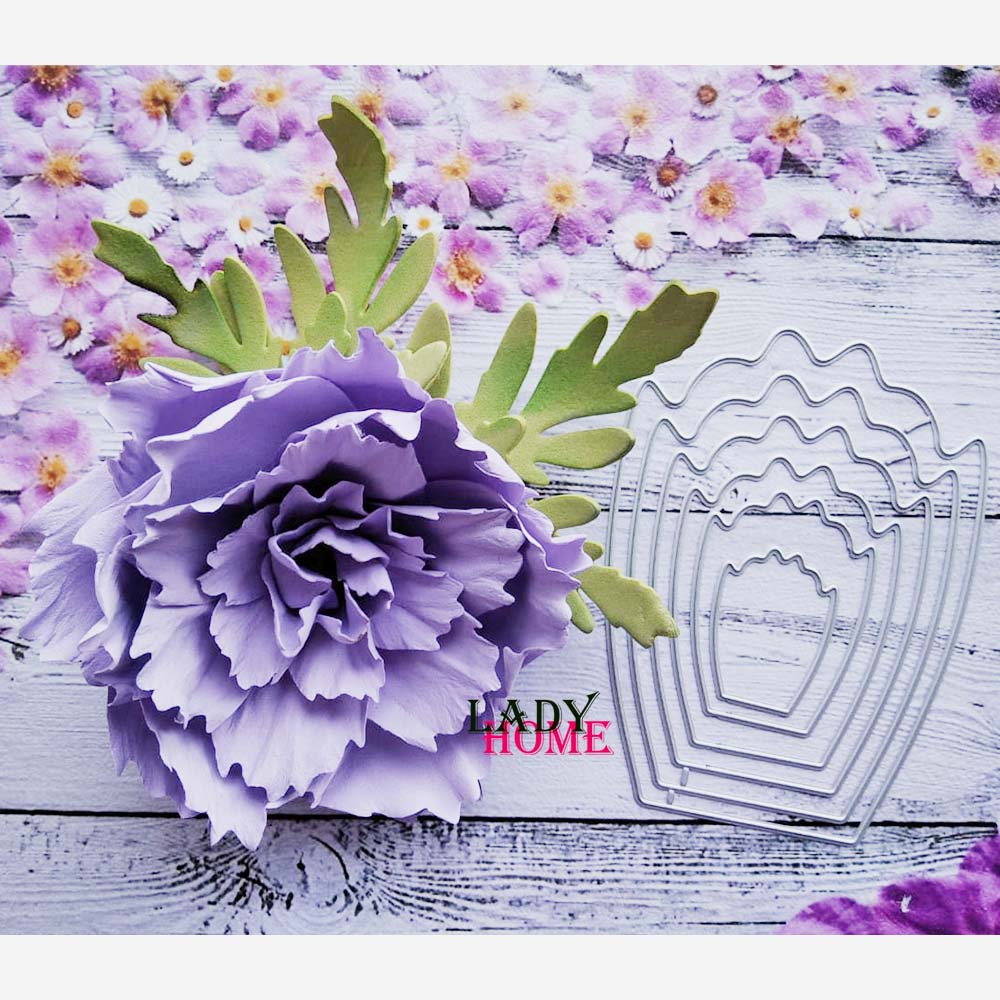 Torn Flowers Craft Metal Cutting Die Scrapbooking ... – Grandado