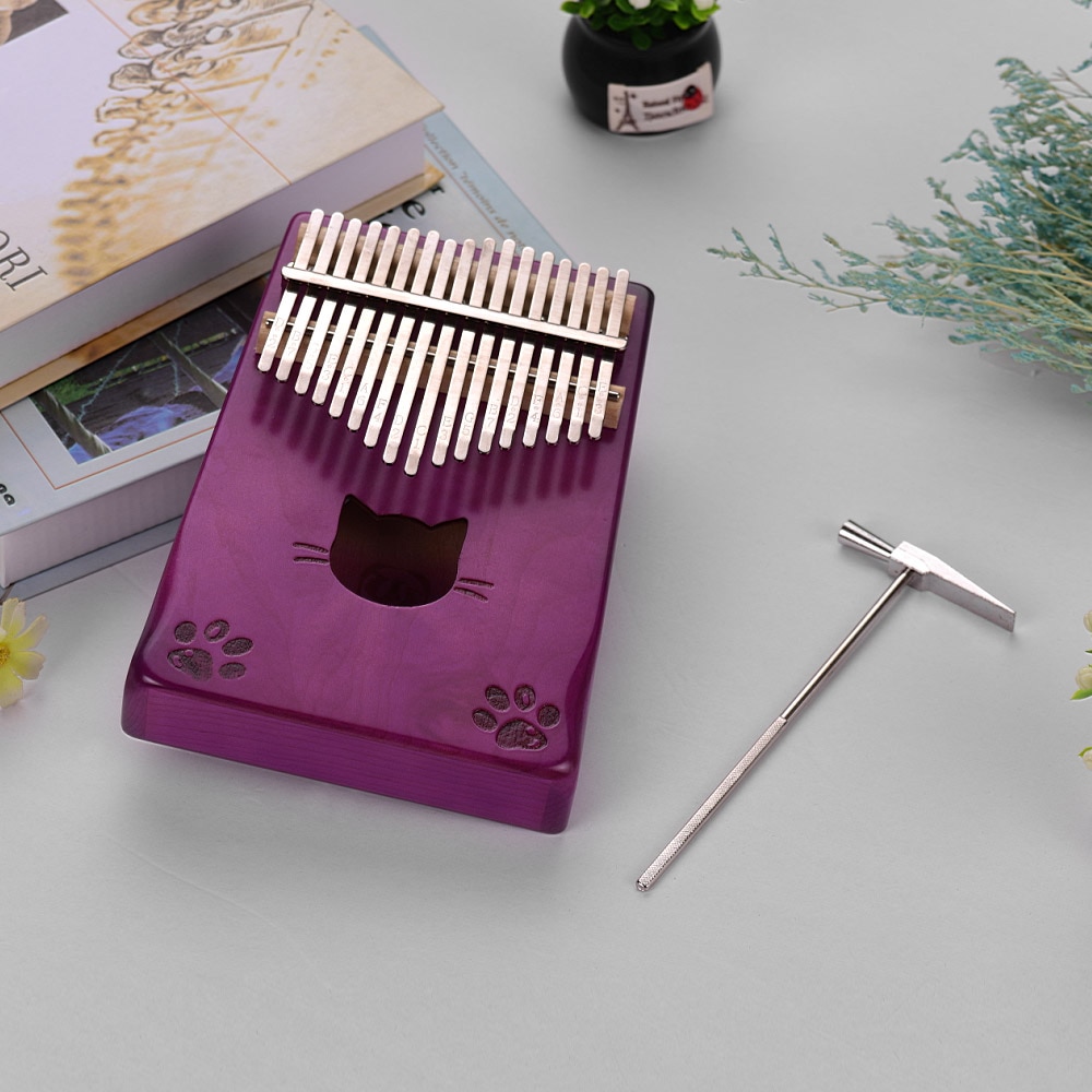 Portable 17-key Kalimba Thumb Piano Mbira Maple Wo... – Grandado