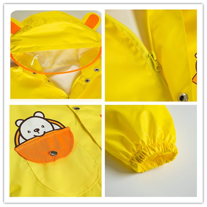 95-150CM waterproof raincoat for children kids bab... – Grandado