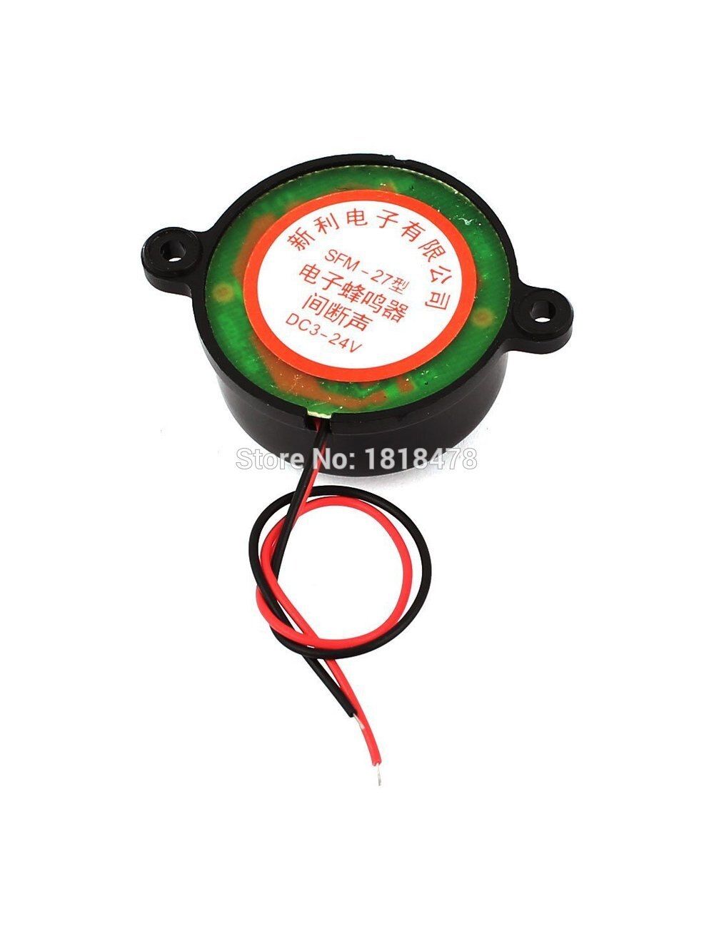 Black Piezo Electronic Alarm Discontinuity Sound B... – Vicedeal