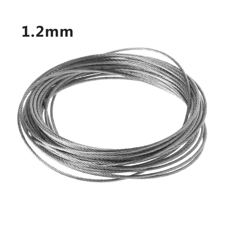 5m 304 Stainless Steel Wire Rope Soft Fishing Lift... – Vicedeal