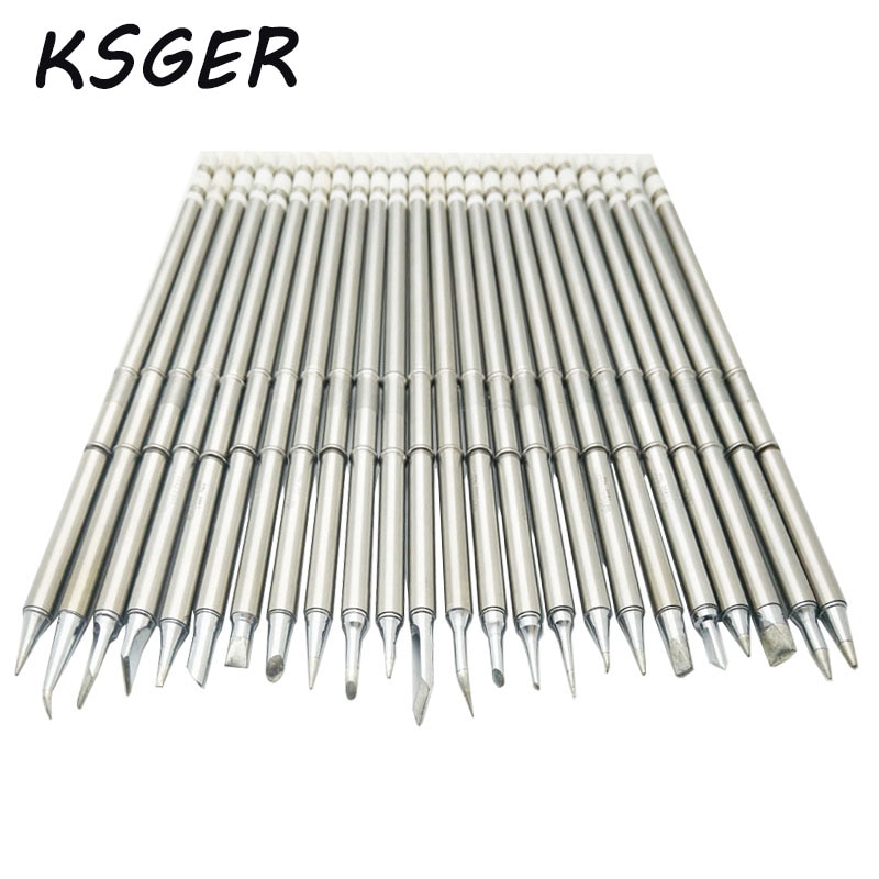 KSGER T12 Soldering Solder Iron Tips T12 Series Ir... – Grandado