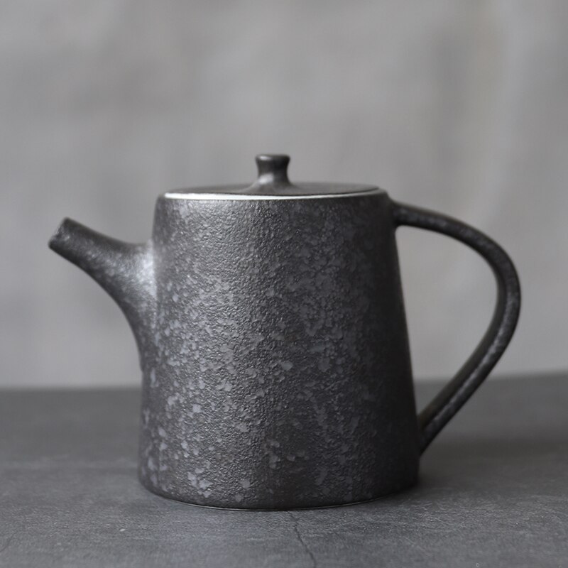 LUWU black crockery ceramic teapot kettle chinese ... – Grandado