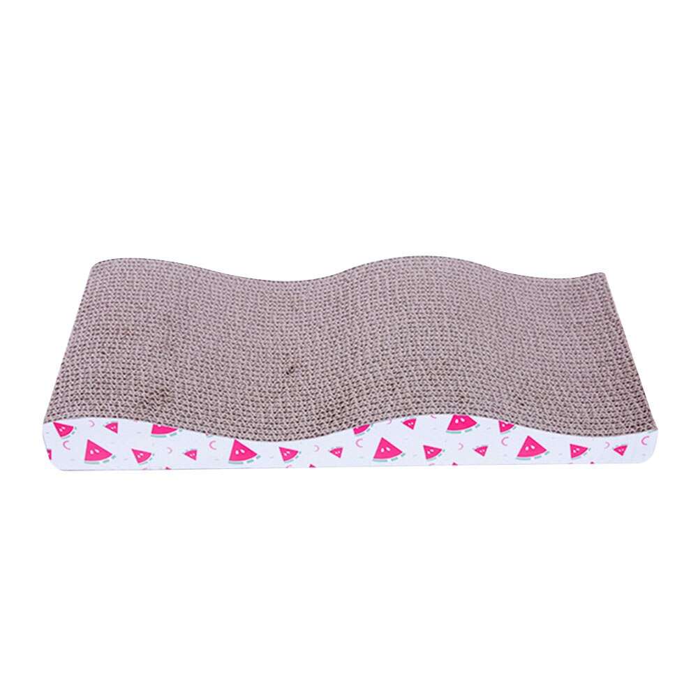 Wave Shape Cat Scratcher Board Lounge Animals Favo... – Vicedeal
