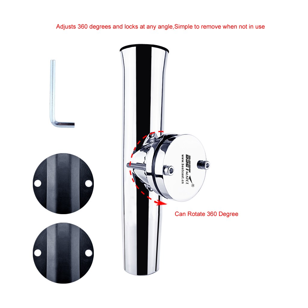 Stainless Steel 316 Fishing Rod Rack Holder Rest P... – Vicedeal