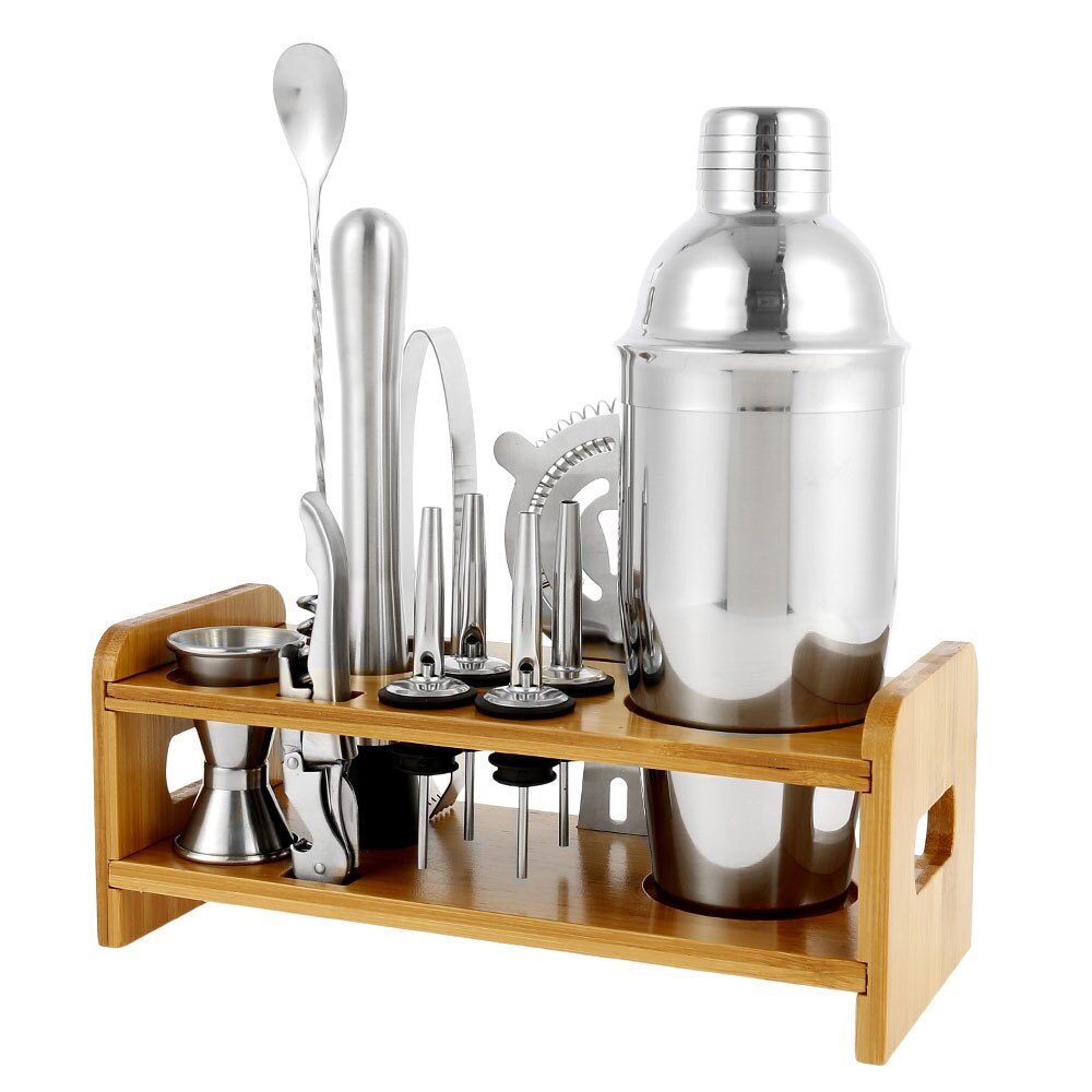 12Pcs/Set Cocktail Shaker Mixer Bartender Kit with... – Grandado