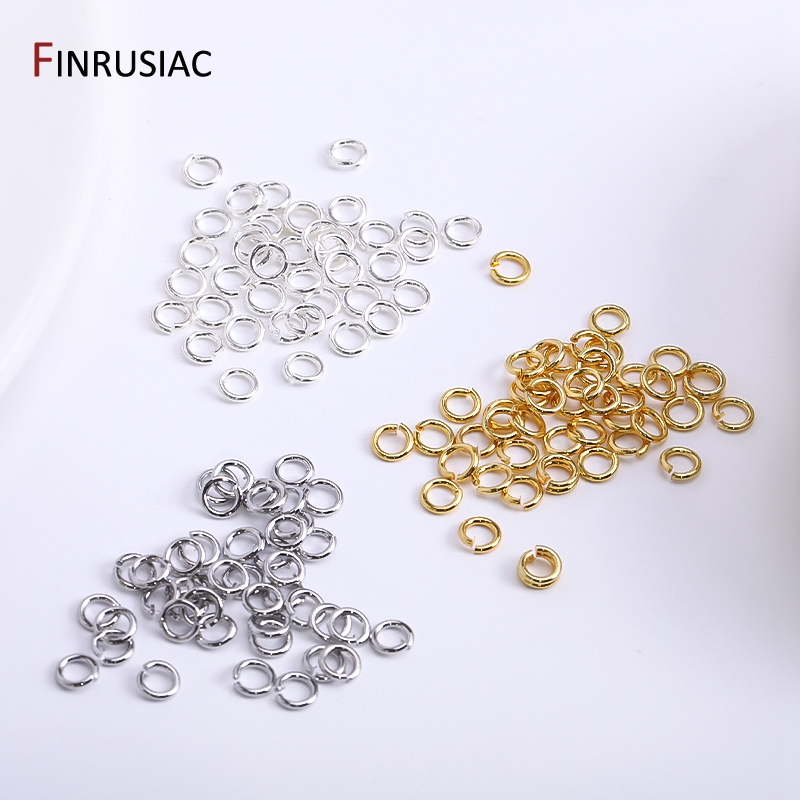 18k Gold Plated Jump rings For Jewelry Making, Bra... – Grandado