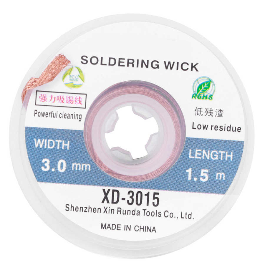 Soldering Accessory 2 Set Solder Wick Remover Deso... – Grandado