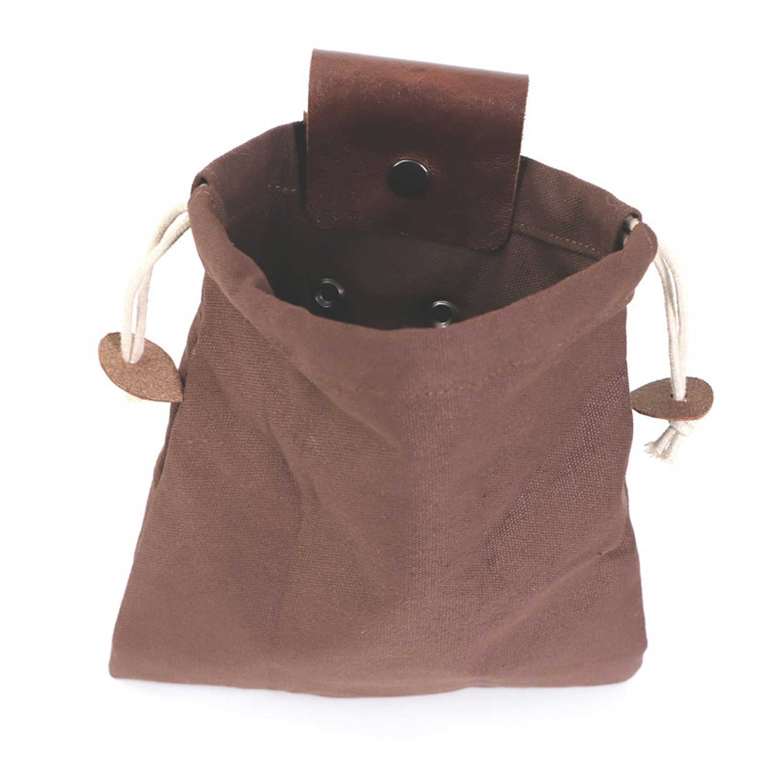 Leather Canvas Bag Canvas Foraging Pouch For Hikin... – Vicedeal