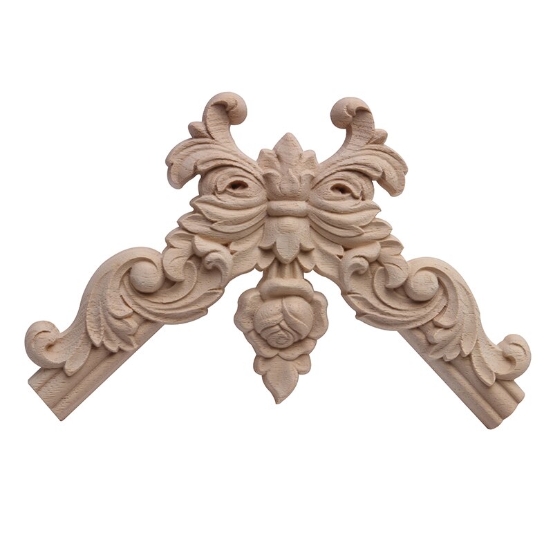 Wood Mouldings Wood Applique Wood Decal Onlay Orna... – Grandado