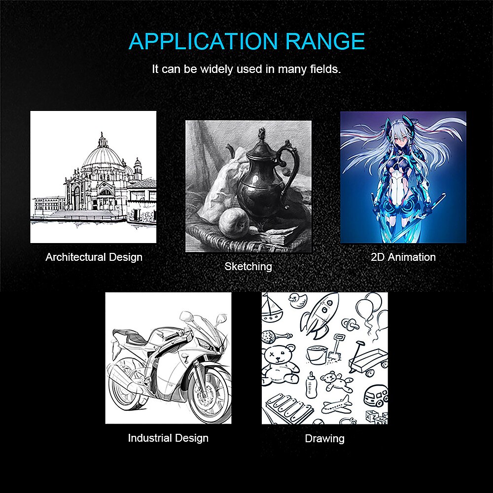 Acrylic A4 LED Copy Board Digital Drawing Tablet U... – Grandado