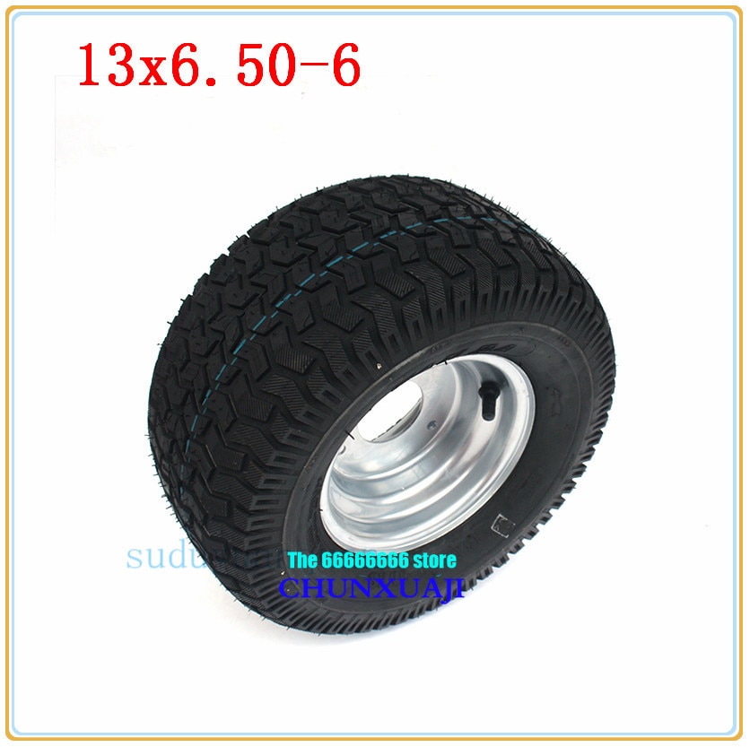 13 inch vacuum tire wheels 13x6.50-6 tyre for 4whe... – Grandado