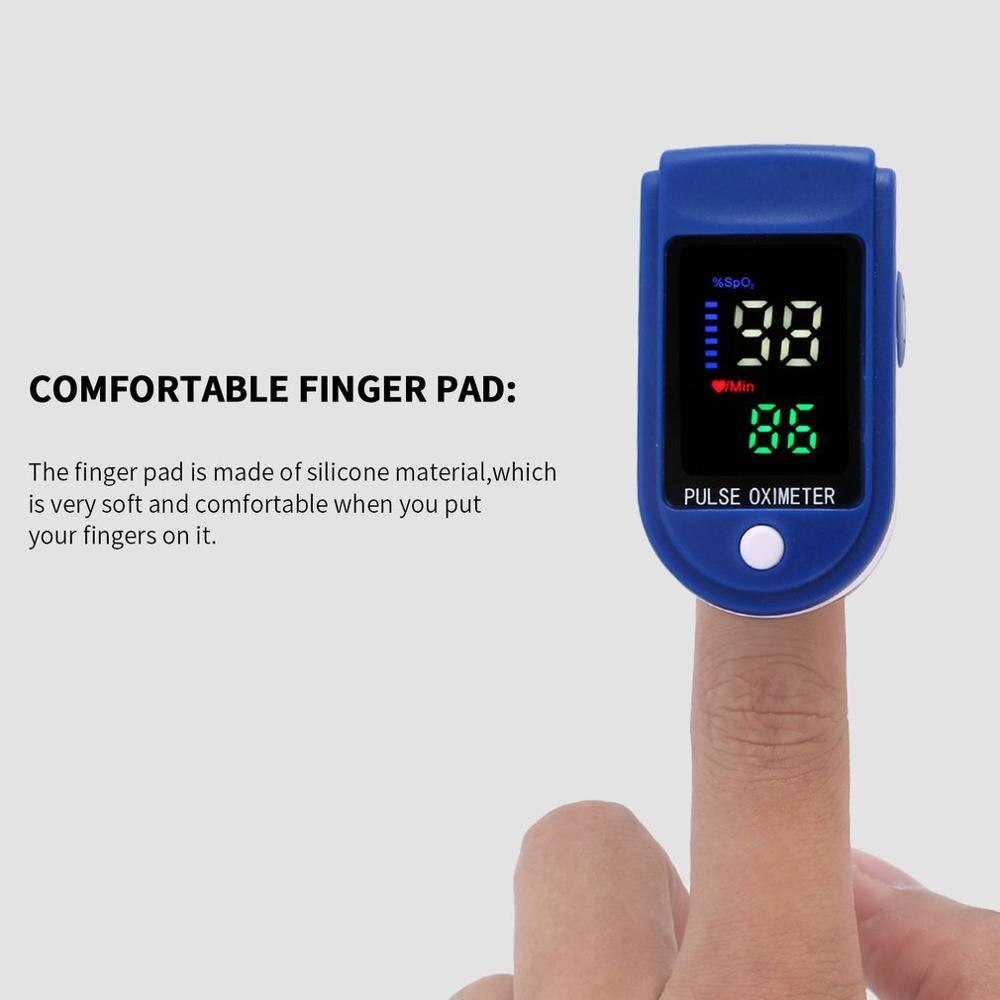 Finger Clip Herzfrequenz Monitor Oximeter Tragbare... – Vicedeal