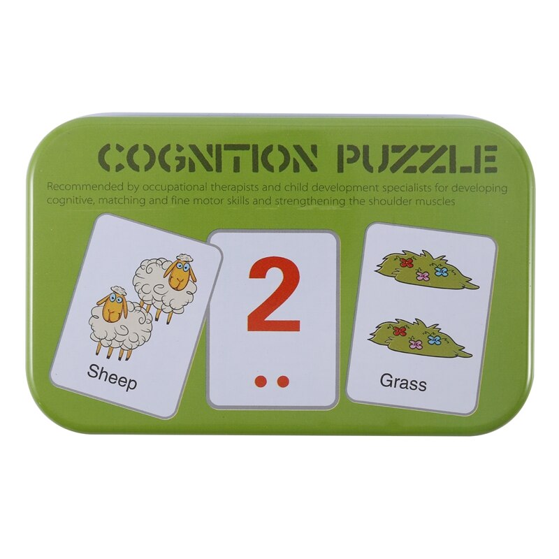 Anti-Tear Flash Cards Learning Alphabet Puzzle Car... – Grandado