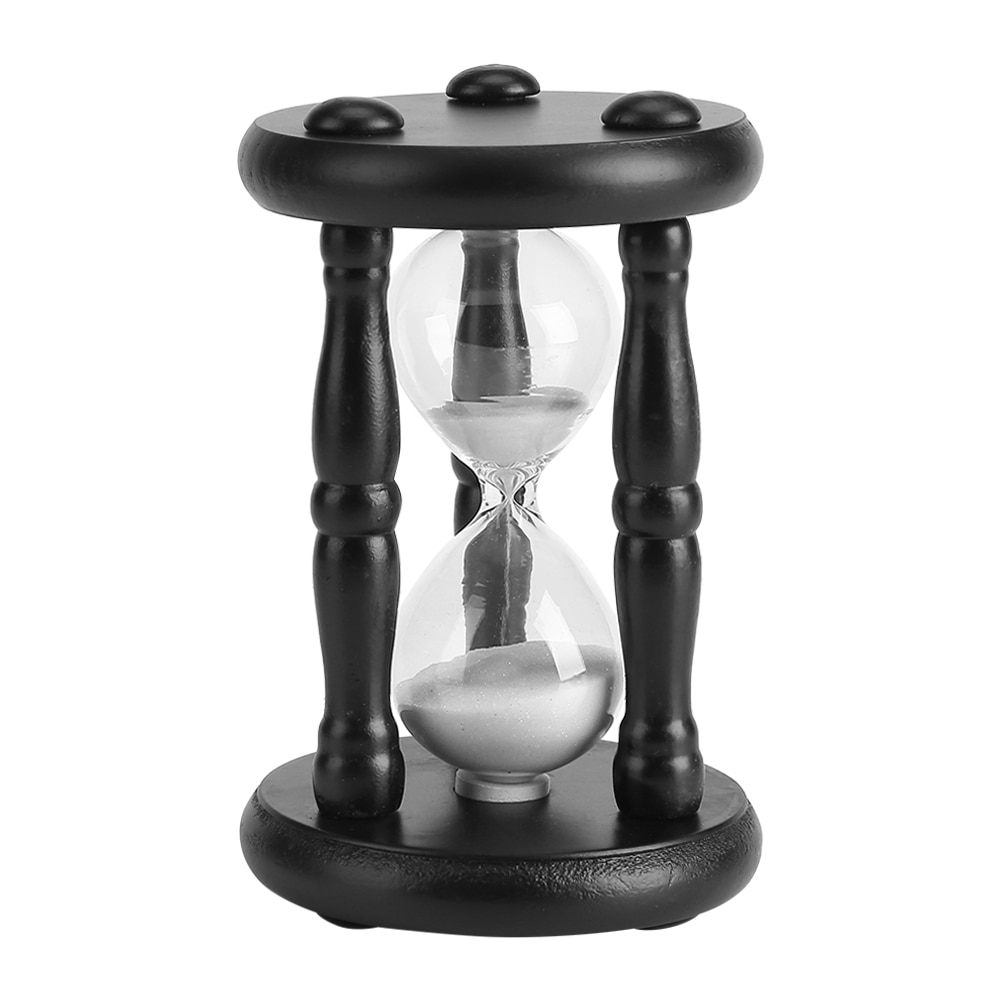 Fifteen Minutes Wooden Sand Glass Timer Clock Hour... – Grandado