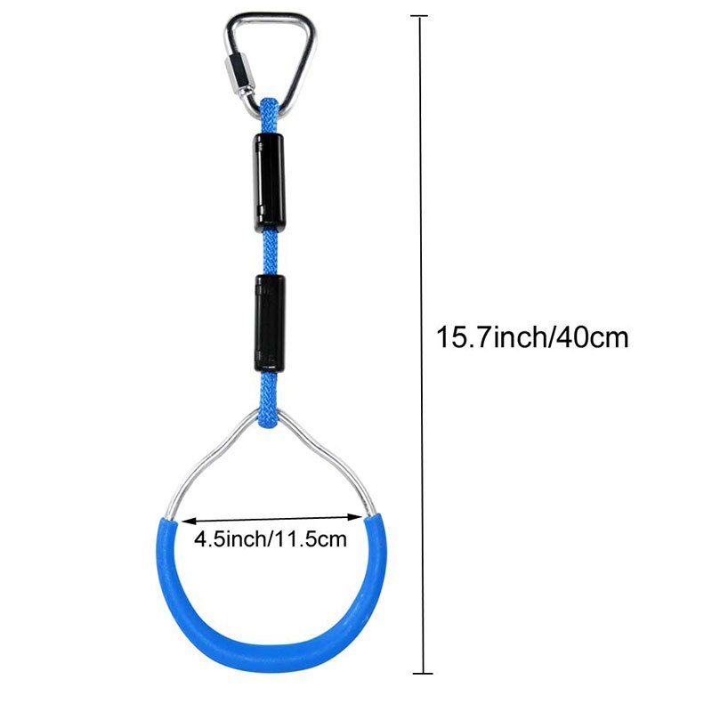 Colorful Swing Gymnastic Rings Outdoor Play Sets P... – Vicedeal