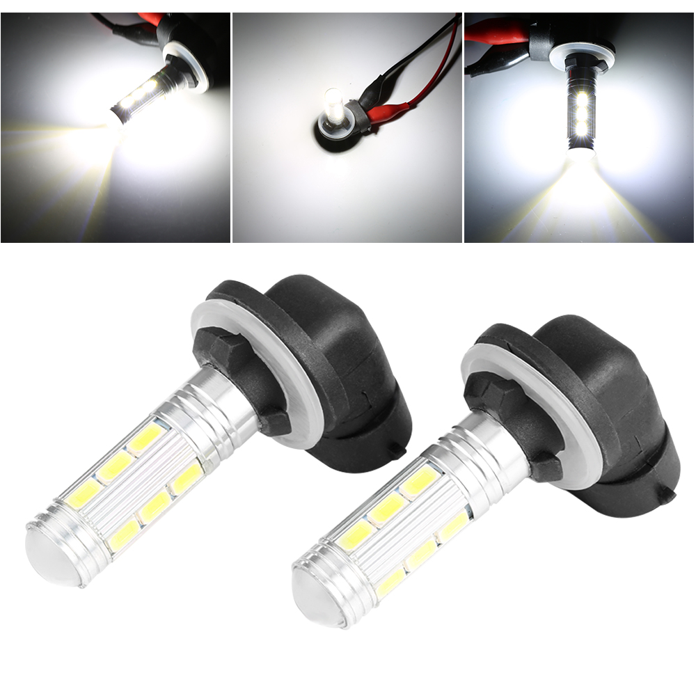 2 pièces 12 V 50 W 2323 SMD 881 LED haute puissanc... – Grandado