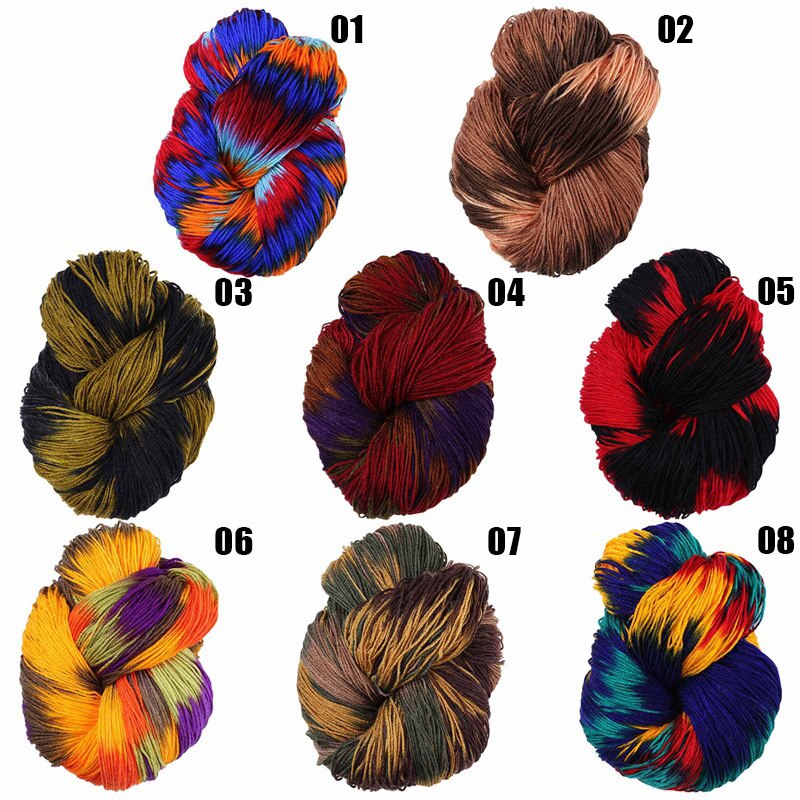 5Pcs Acryl Garen Wol Fancy Sectie Geverfd Pure Acr... – Grandado