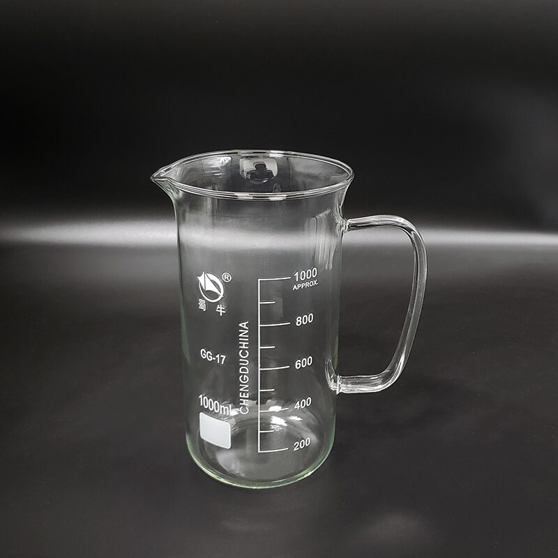 With handle Beaker in tall form,Capacity 1000ml,Ou... – Grandado
