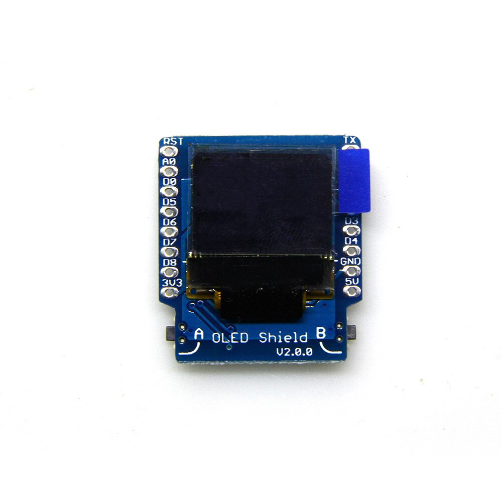 OLED Shield V2.0.0 for D1 mini IIC I2C 0.66" inch ... – Grandado