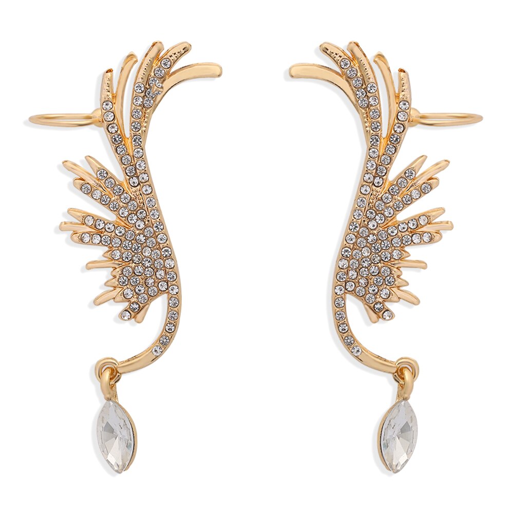 Women's Stud Earrings Wing Earrings Women Earrings... – Grandado