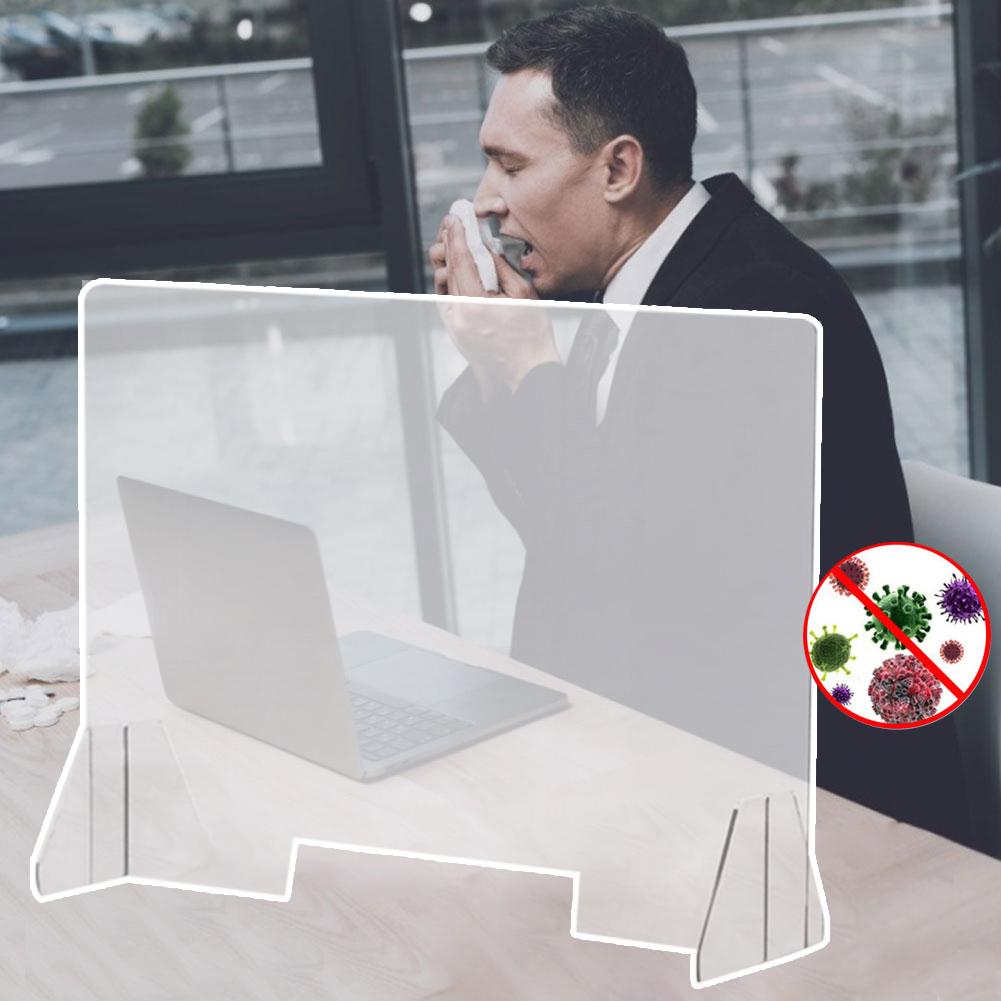 Acrylic Shield Sneeze Guard Transparent Isolation ... – Vicedeal