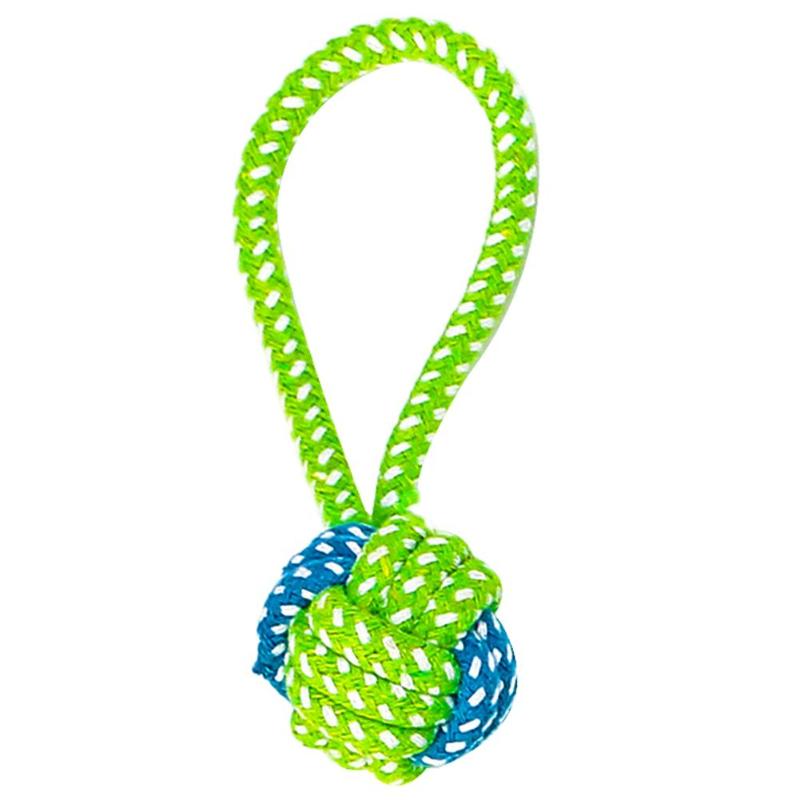 Funny Pet Dog Cat Toys Rope Playing Ball Chew Bite... – Vicedeal