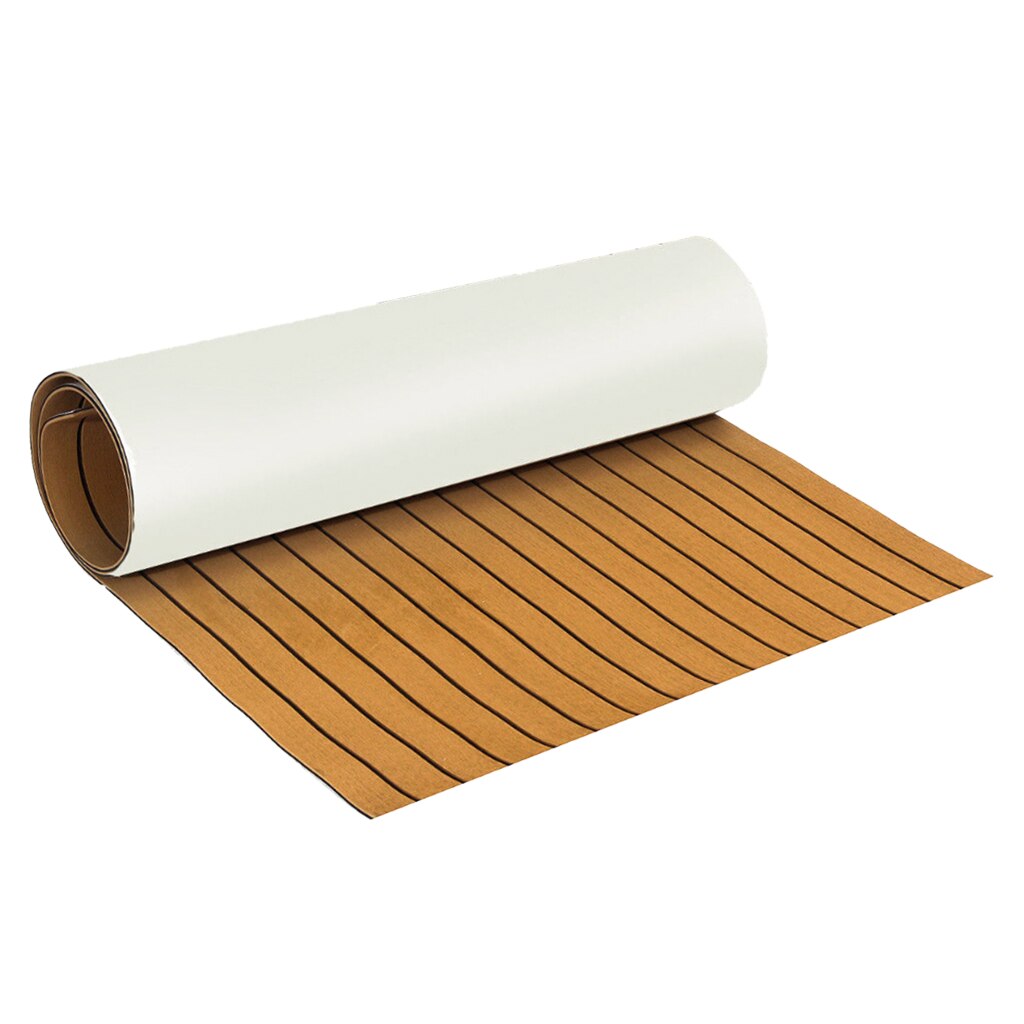 2400X900X6Mm Eva Teak Decking Sheet Marine Boot Ov... – Grandado