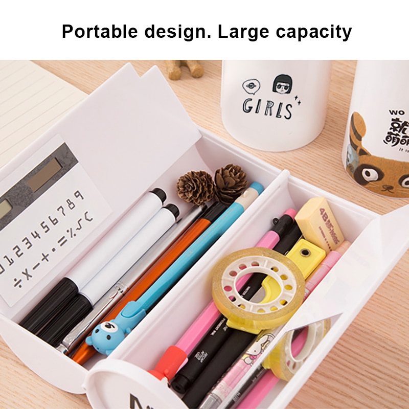Pencil Case Stationery Box Pen Holder High Tech Mu... – Grandado